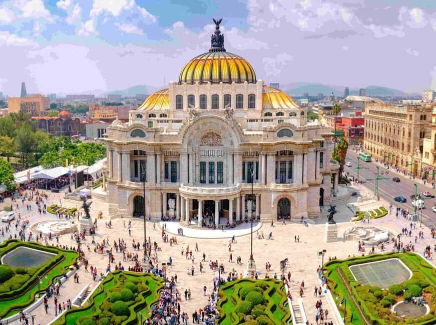 Mexico Citys Majestic Sights: Half-Day Private Tour - The Itinerary Breakdown