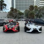 Miami: Polaris Slingshot Rental - The Route and Views