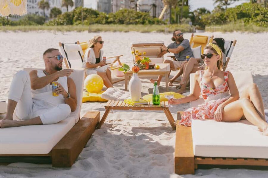 Miami: Private Beach Lounge and Picnic Set Up - Location, Location, Location: South Beach and Beyond