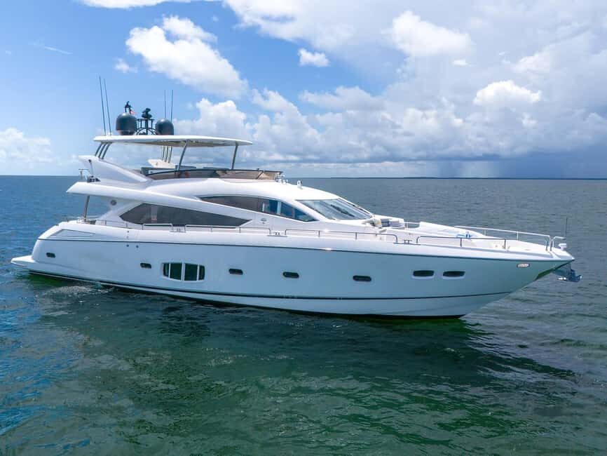 Miami: Sunseeker 80 Yacht Charter with Crew - Who Would Love This?