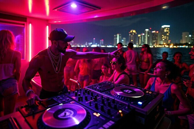 Miami's Top Yacht Party: Neon Nights with 3 Hr Open Bar Cruise - Practical Details and Tips