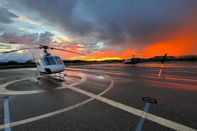 Mogollon Rim Sunset 80 Miles Sedona Helicopter Tour - Venturing into Remote Canyons and Ancient Ruins
