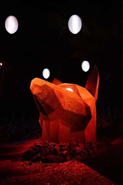 Montebello, QC: Omega Park ONIRO Immersive Experience at Night - The Story of Oniro: A Dream of Animals