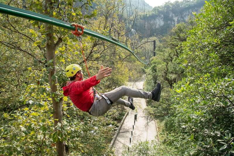 Monterrey,NL: IBO Roller Zip in Cola de Caballo - The Scenic Setting: Cola de Caballo Waterfall & Ecotourism Park
