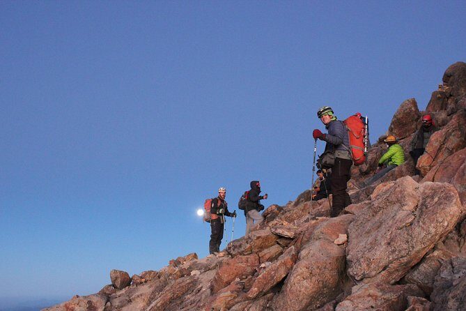 Mountaineering Iztaccihuatl (5220m) - The Climb to the Summit: An Early Morning Endeavor