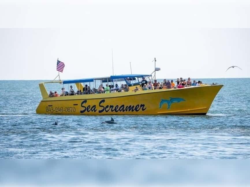 Myrtle Beach: Dolphin Cruise on the Sea Screamer - The Itinerary: A Well-Balanced Mix of Sightseeing and Adventure