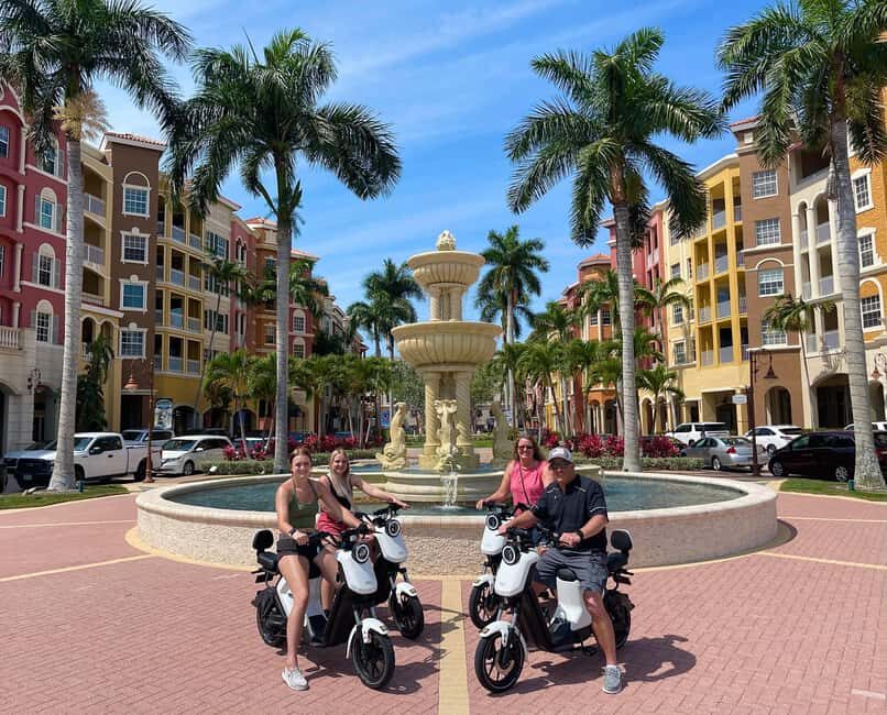 Naples Florida: Downtown Electric Moped Tour - Fun For All - What To Expect During the Tour
