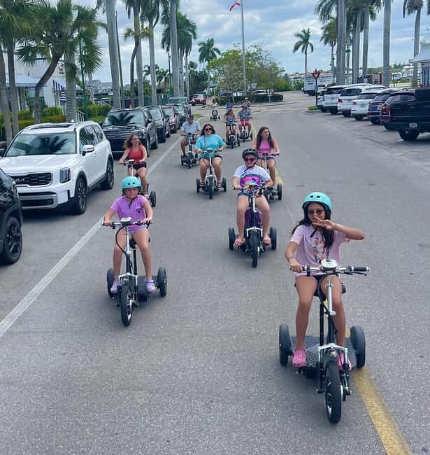 Naples Florida: Downtown Electric Trike Tour - Family Fun - What to Expect During the Ride