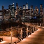 New York City: Night Skyline Bus Tour with Pizza Slice - Transportation and Group Size