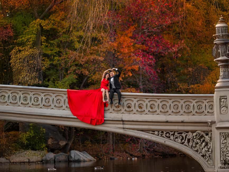 New York City: professional photoshoot Dumbo or Central Park - Who Will Love This Photoshoot?