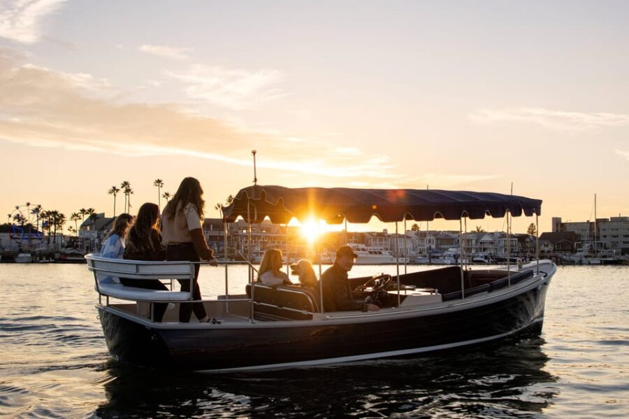 Newport Beach: Electric Boat Rental - The Value of a Private Group Experience