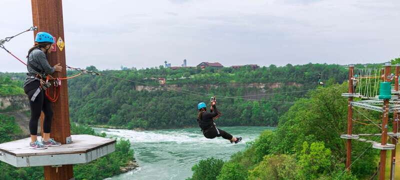 Niagara Falls, Canada: Whirlpool Adventure Ropes Course - An In-Depth Look at the Whirlpool Ropes Course