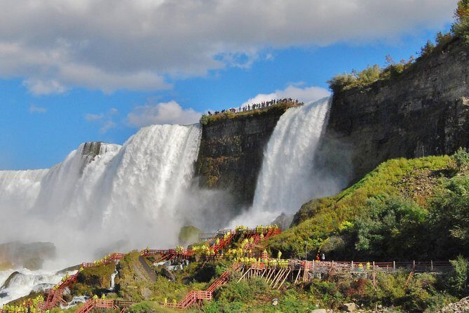 Niagara Falls: USA + Canada Tour with Cave, Boat Ride and Lunch - Key Points