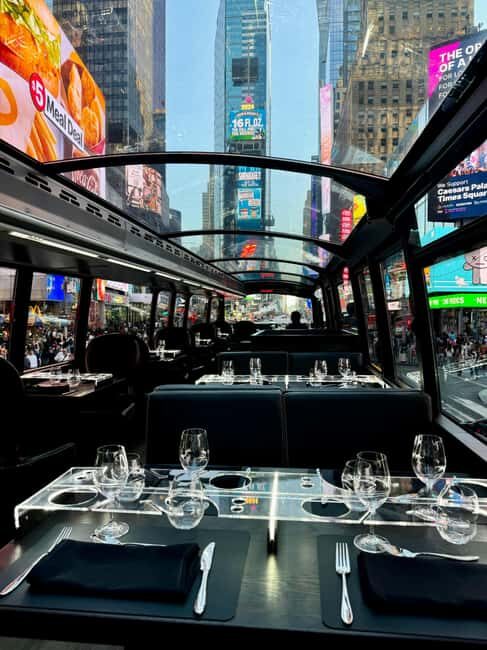 NYC Bustronome Lunch Tour - The Sum Up: Who Should Consider the NYC Bustronome Lunch Tour?