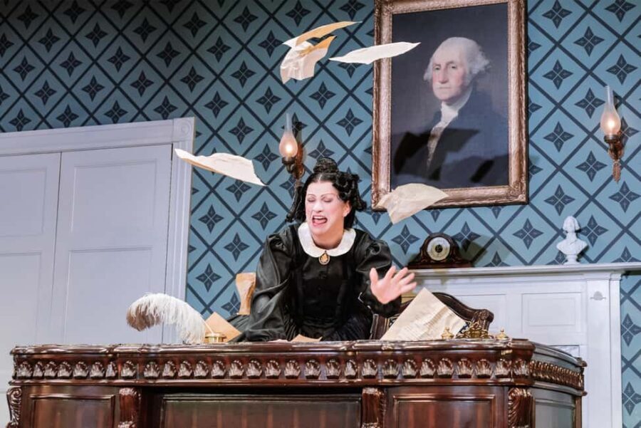 NYC: Jinx Monsoon in Oh, Mary! on Broadway - The Star Power and Casting