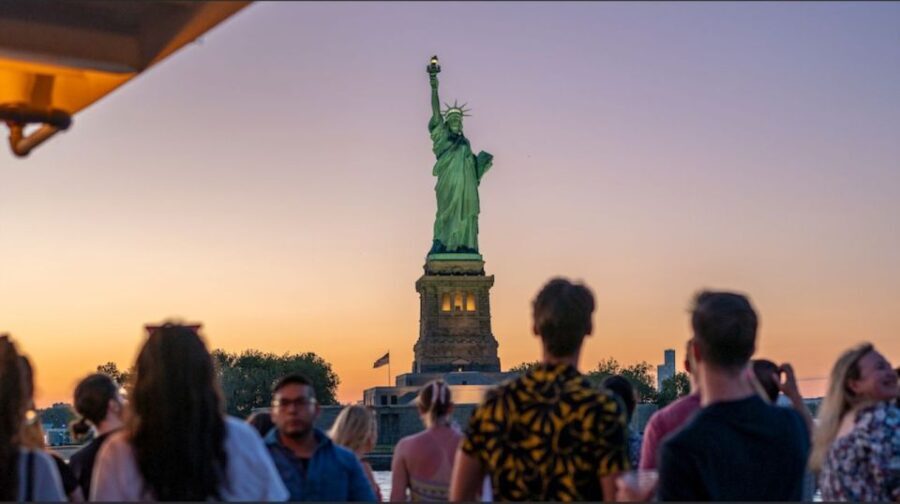 NYC: Statue of Liberty Sunset Cruise Skip-the-Line Ticket - The Experience in Practice