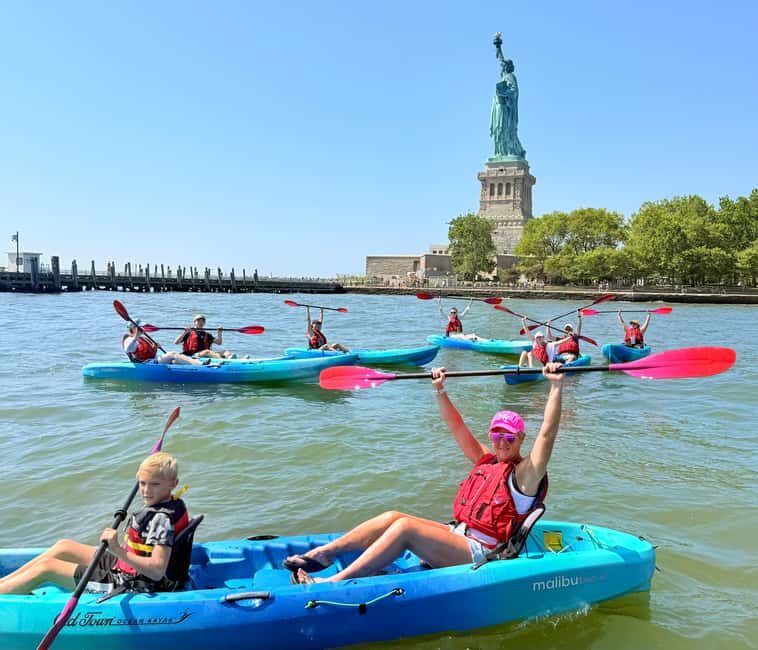 NYC: Sunset Kayak Tour Next to the Statue of Liberty - The Itinerary and Experience