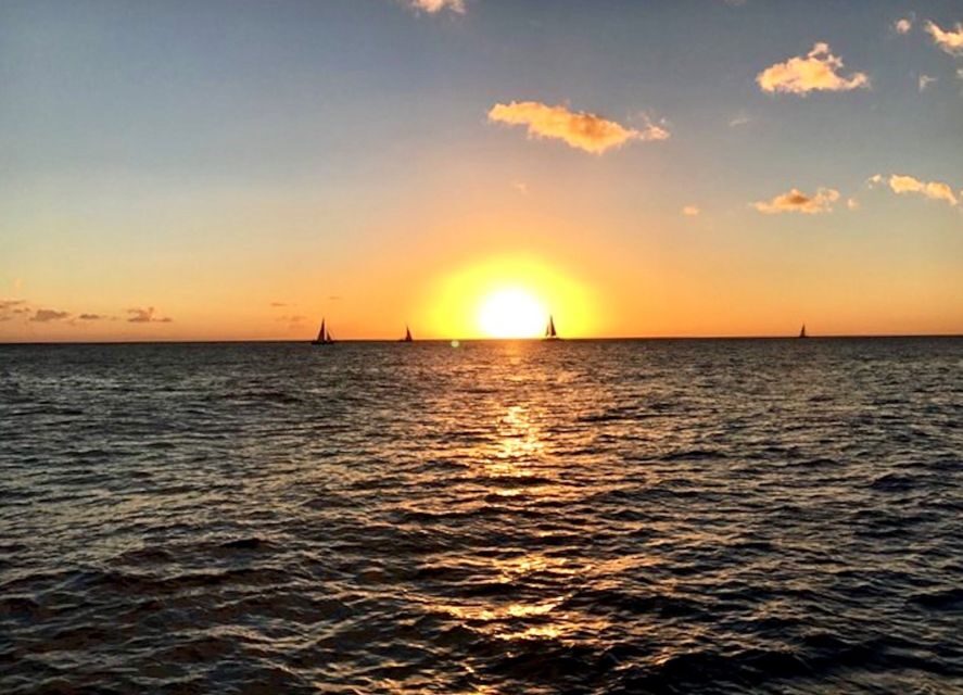 Oahu: Waikiki Glass Bottom Boat Sunset Cruise - The Marine and Scenic Highlights