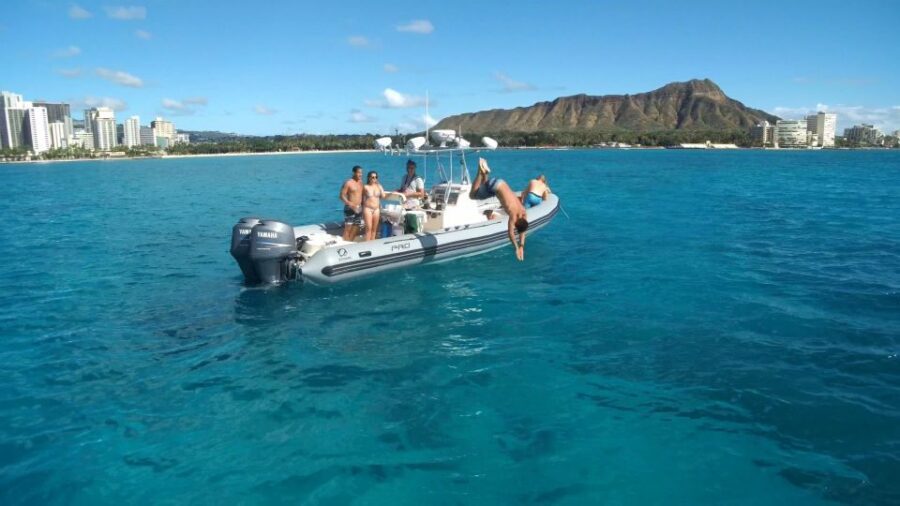 Oahu: Waikiki Private Snorkeling and Wildlife Boat Tour - The Boat and Its Advantages
