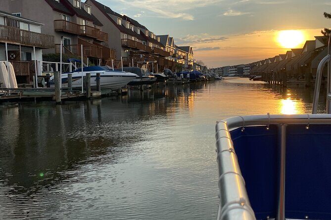 OC Bay Hopper Sunset Cruise Departs Downtown OC - The Sum Up: A Relaxing Sunset Escape in Ocean City