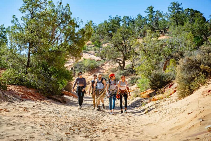 Orderville/Kanab: Coral Sands Canyoneering & Rappelling Tour - The Itinerary in Detail