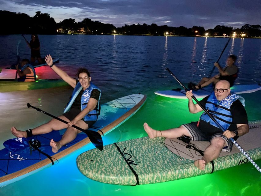 Orlando: Date Night LED Night Glow Tour with Sparkling Wine - The Scenic Route: Lakes, Neighborhoods, and Nighttime Views