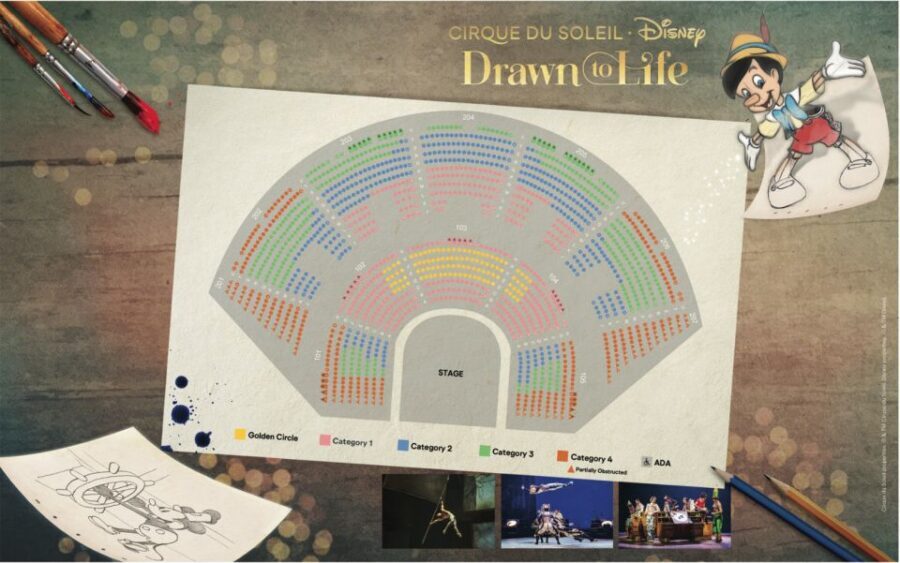 Orlando: "Drawn to Life" Cirque du Soleil Entry Pass - The Theatrical Experience