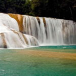 Palenque: Agua Azul, Misol-Ha and Palenque Ruins Day Tour - Natural Wonder: Misol-Ha Cascades