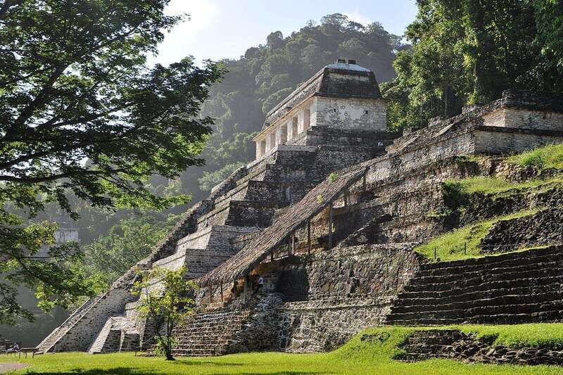 Palenque Archaeological Area and Roberto Barrios Waterfalls - The Significance of the Ruins
