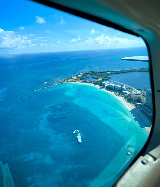 Panoramic flight to Cancun Hotel Zone and Isla Mujeres - The Practical Side: What’s Included and What’s Not