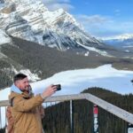 Peyto Lake Lake Louise Johnston Canyon Calgary/Canmore/Banff - Peyto Lake: The Wolf-Head in Ice