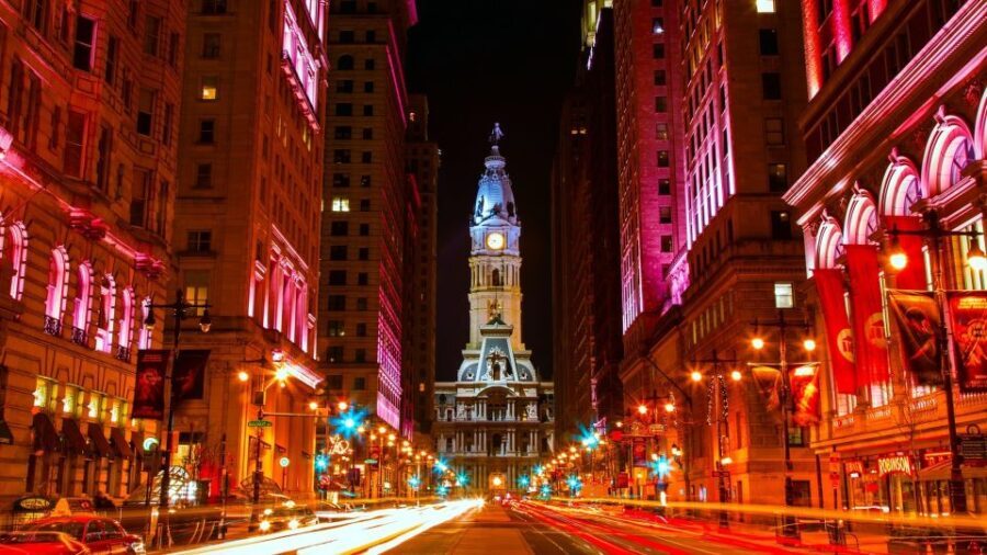 Philadelphia: Open-Top Nighttime Bus Tour - The Sum Up