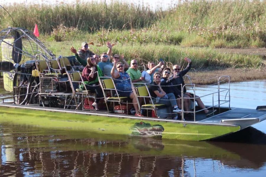Port Canaveral: Airboat Wildlife Tour with Gator Encounter - Key Points