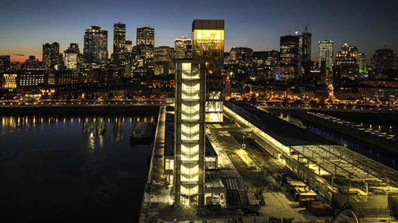 Port of Montreal Glass Tower Entry - Authentic Traveler Insights