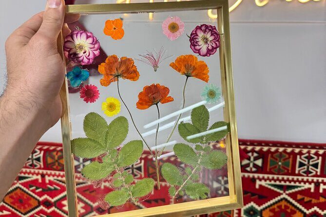 Pressed Flower Art Workshop - Overview of the Workshop Experience