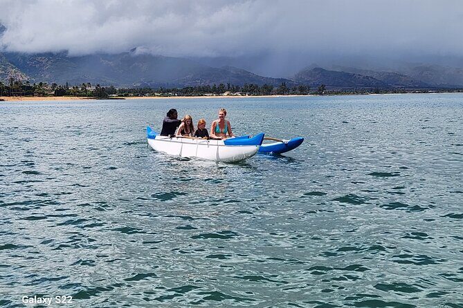 Private North Shore Hawaiian outrigger Canoe and turtle adventure - What to Expect During the Tour