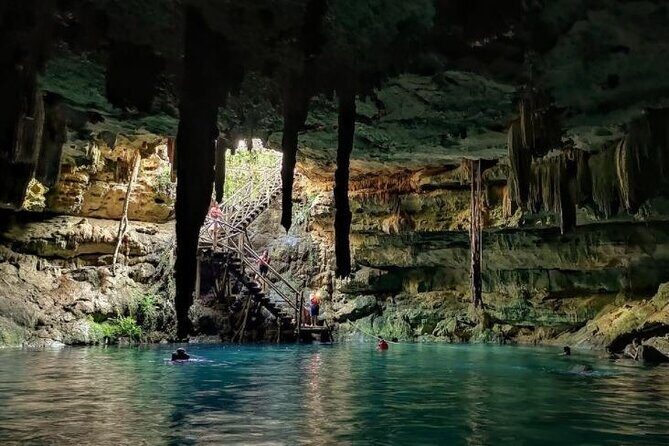 Private Tour of Uxmal and Cenote Hacienda Mucuyche 2 cenotes - Cenote Azul and Empress Carlota: The Deep Dive into Mayan Cosmogony