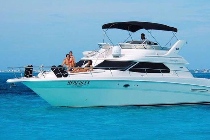 Private Yacht - 46 ft SeaRay Cancun Bay Snorkel 23P4 - The Practical Details