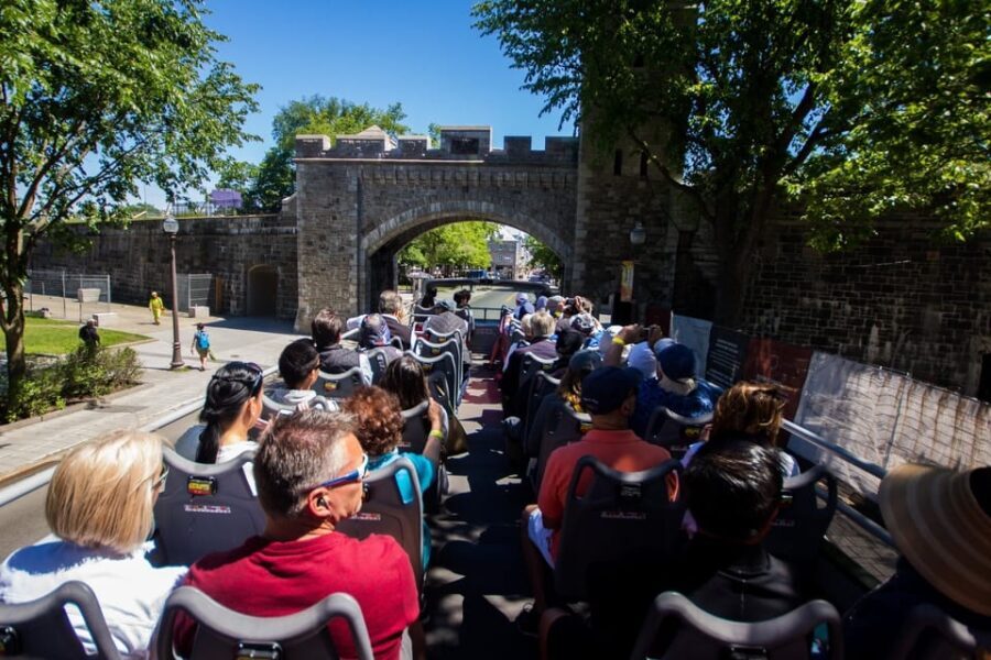 Quebec City: Hop-on Hop-off Open-Top Double Decker Bus Tour - Practical Details and Tips for Travelers