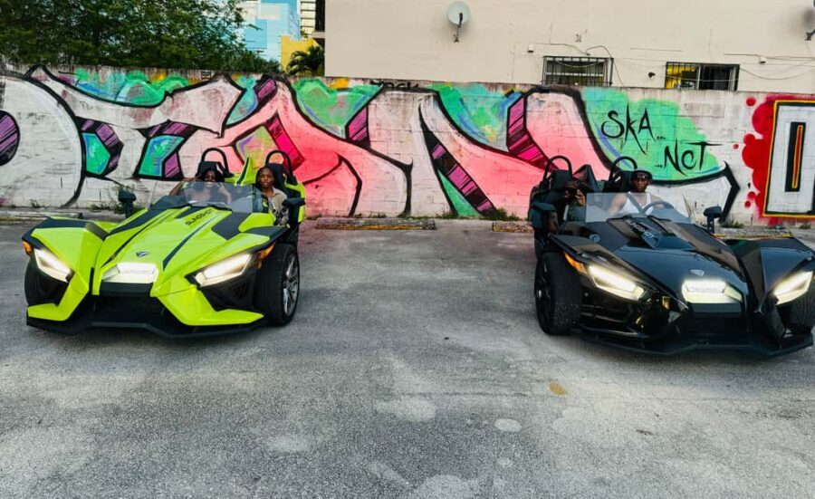 Rent a Polaris Slingshot in Miami  1 to 24 Hours - The Allure of Miami in a Slingshot