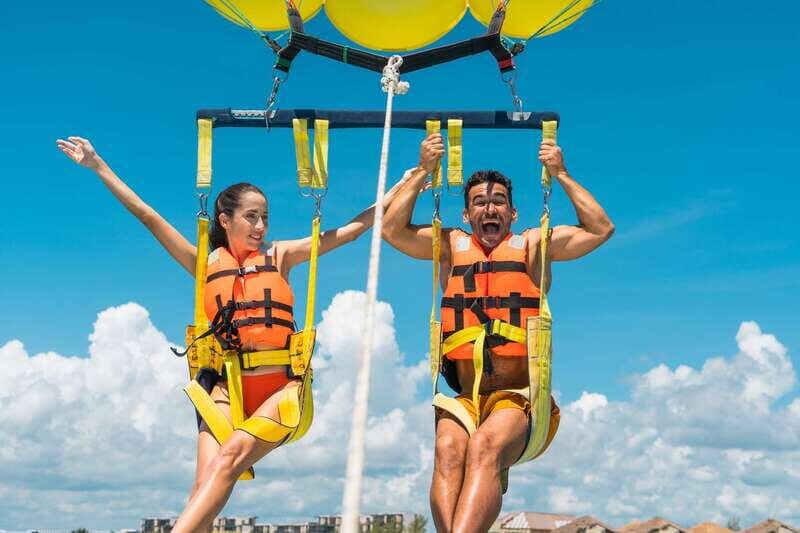 Riviera Maya: Parasailing Tour with Beach Club Access - The Beach Club Experience