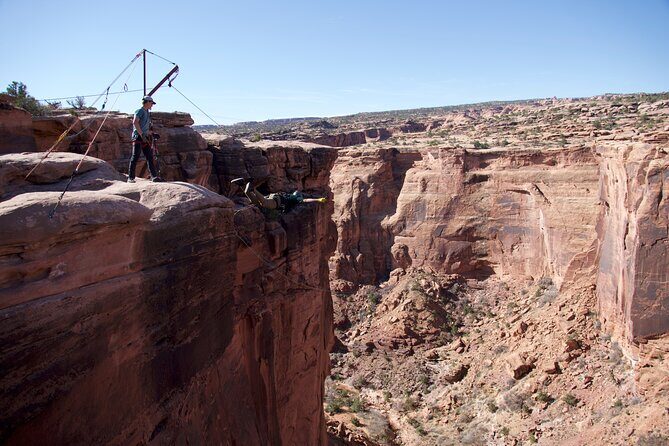 Rope Swing Moab - The Guides and Safety First