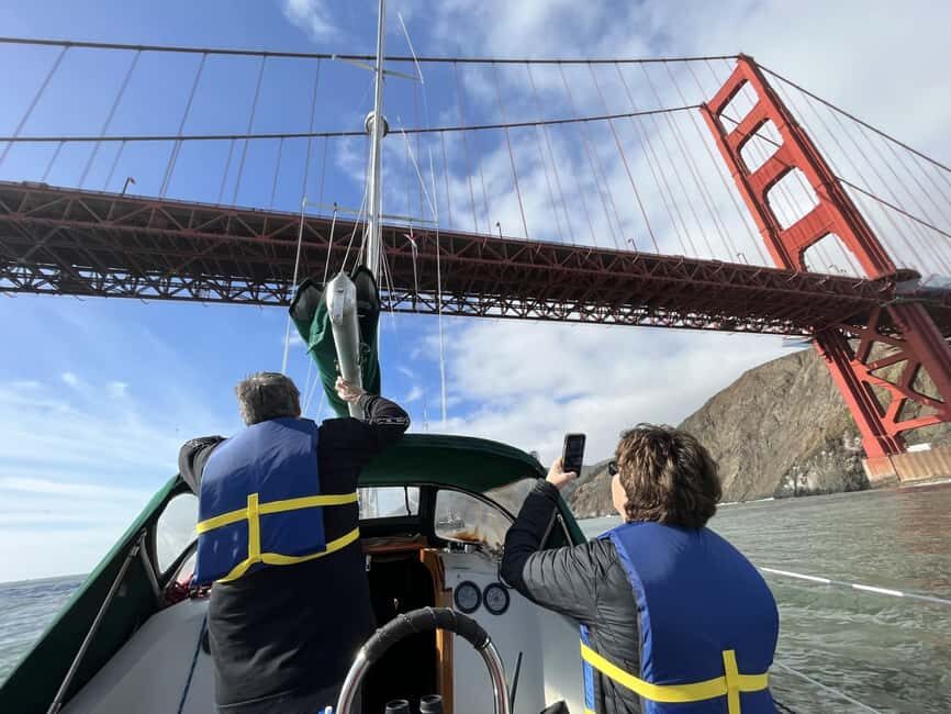SAN FRANCISCO: (2hr) Interactive Sailing Experience - What to Expect During the Sail