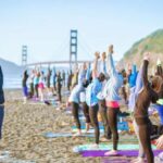 San Francisco: Silent Disco Yoga at Baker Beach - The Schedule and Variations