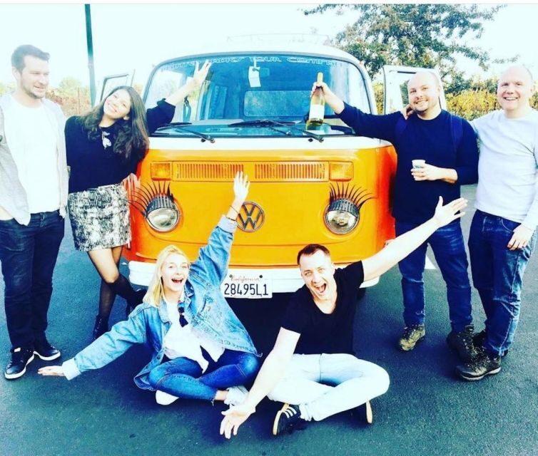 San Fransisco: Vintage VW Bus Wine Country Tour Small Group - The Itinerary in Detail