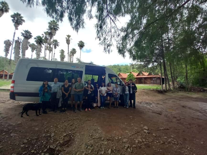 San Sebastián de las Grutas: Cave and Cenote Adventure - The underground river descent