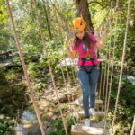 Santiago: IBO Hanging Bridges in Cola de Caballo Ticket - What the Rope Course Entails