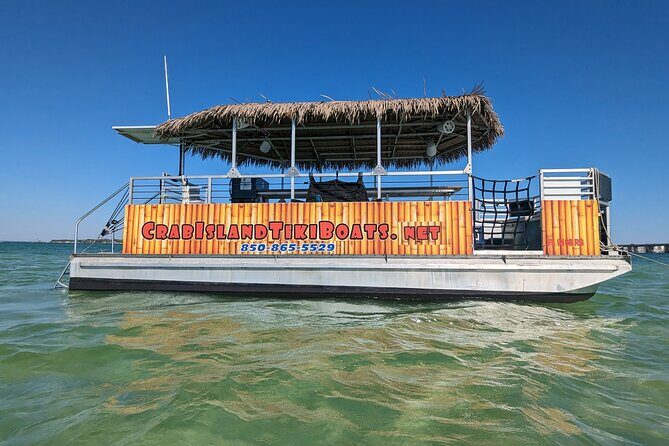 Shared Group Crab Island 4 Hour Tiki Excursion Destin FL - Exploring the Itinerary: What to Expect