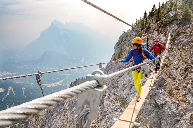 Small-Group Guided Via Ferrata Climbing with Banff's Best Views - The Value of the Tour