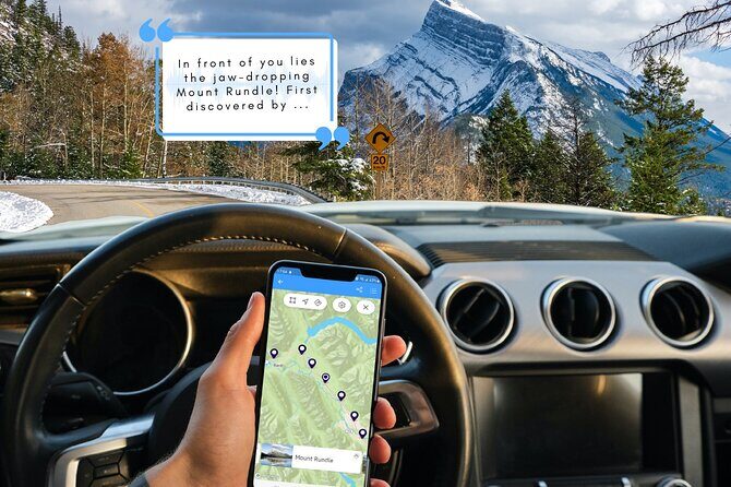 Smartphone Audio Driving Tour between Lake Louise and Calgary - A Deep Dive into the Route and Highlights